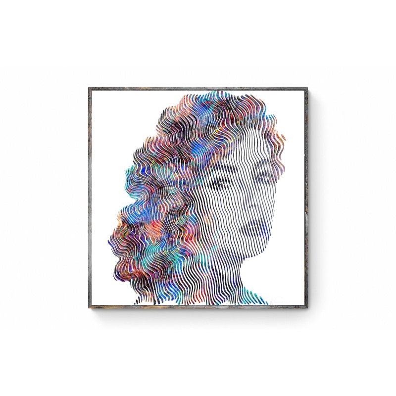 oeuvre d'art peinture sculpture sur toile pop art creation