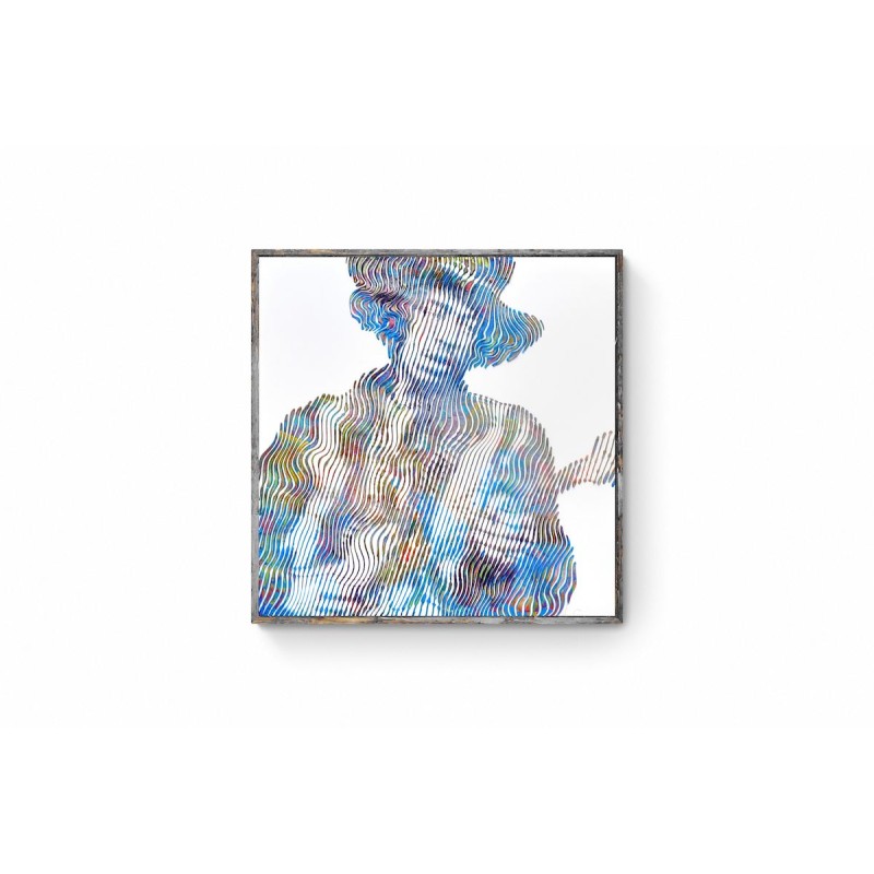 oeuvre d'art peinture sculpture sur toile pop art creation