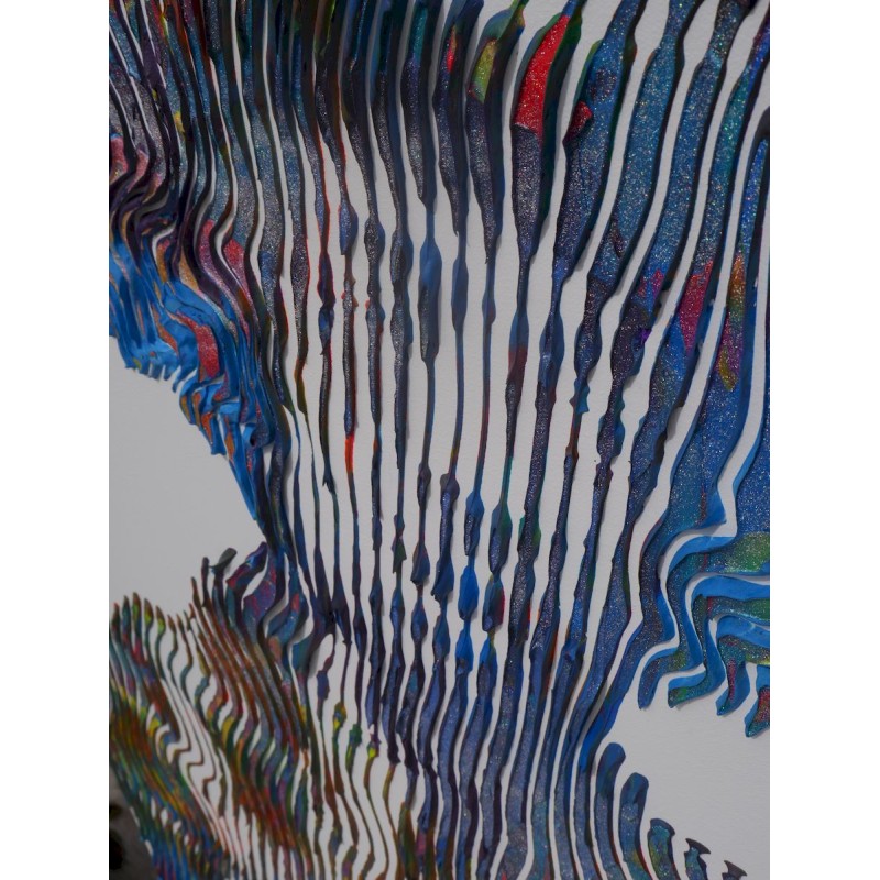 oeuvre d'art peinture sculpture sur toile pop art creation