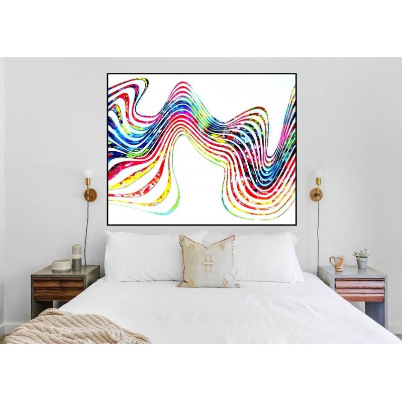 Unique painting sculpture pop art 3D love heart street art